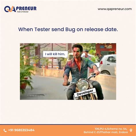 Qapreneur On Linkedin Qaprobs Testerlife Developerstruggles Bughunting Qapreneur