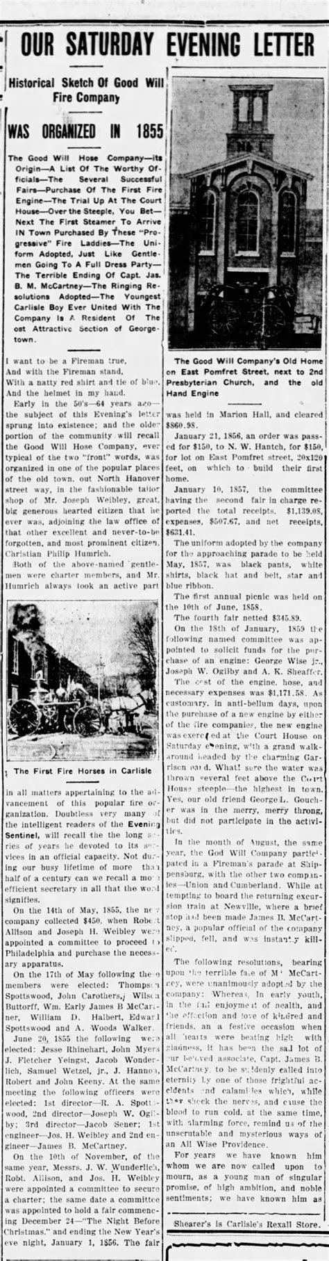 Article Clipped From The Sentinel ™