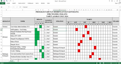 Contoh Program Semester Smp