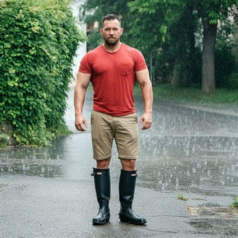 Post By Aimanandboots · 1 Image Boots Outfit Men Rubber Boots For Men Work Boots Men