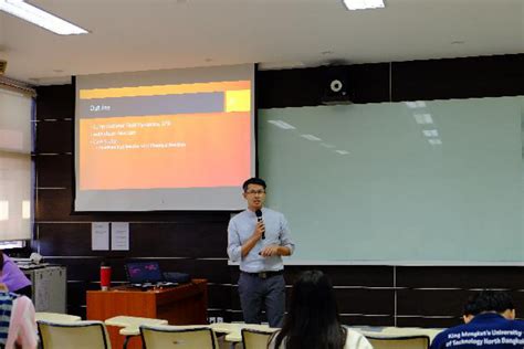 การบรรยายพิเศษทางวิชาการเรื่อง Application Of Computational Fluid