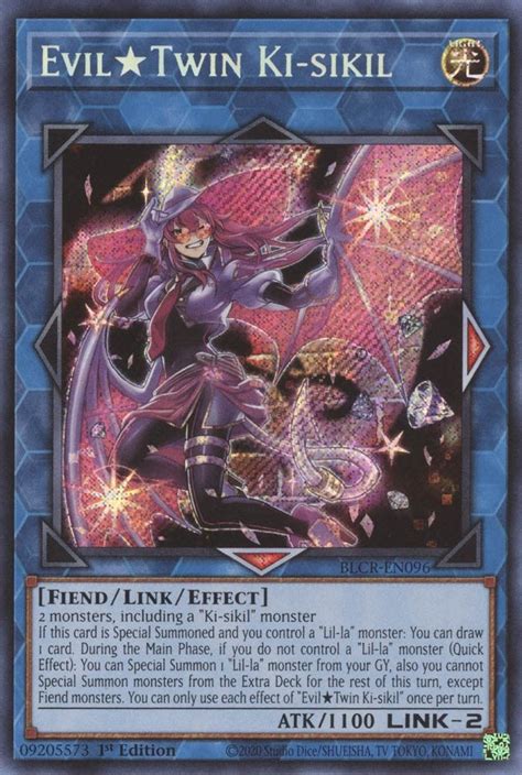 Evil Twin Ki Sikil Battles Of Legend Crystal Revenge Yugioh