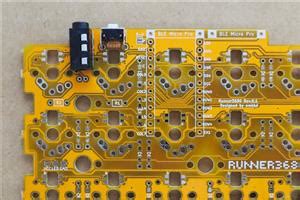 Split Ortholinear Keyboard 3 5 Rows X 6 8 Columns Share Project PCBWay