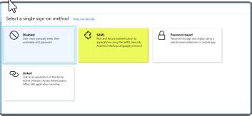 Setting Up Security Assertion Markup Language SAML