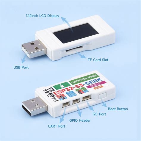 Waveshare Esp32 S3 Geek Development Board Elektor