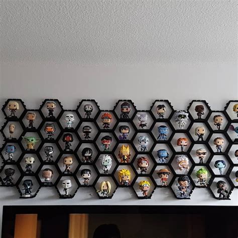 Funko Pop Locking Wall Shelf W Display Funko Pop Stage Funko Pop Shelf Funko Pop Display