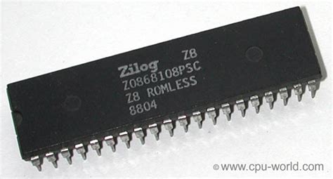 Zilog Z Microcontroller Family