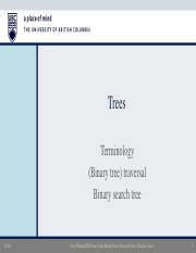 Understanding Trees Binary Tree Terminology Traversal Course Hero