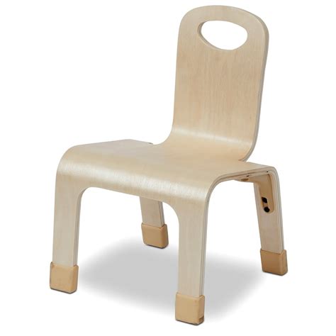 One Piece Wooden Teachers Chair Early Years Furniture Tts