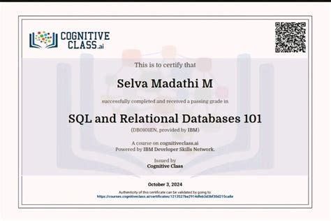 Selva Madathi Mariappan On Linkedin Sql Sql Databases