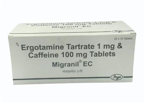 Migranil Ec Tablets Dosagestrength 101mg At ₹ 260stripe In Surat