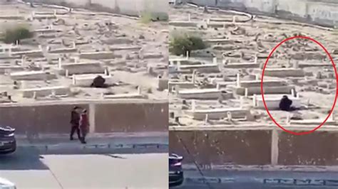 مشهد صادم امرأة تضع سحرًا في مقبرة بالأردن وهذا ما حدث لها مـزمـز