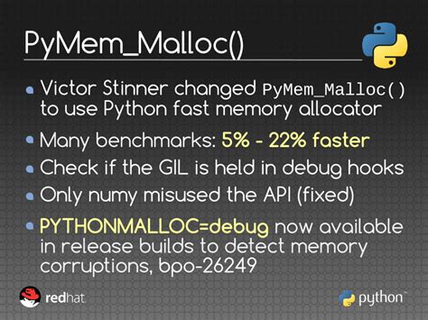 Victor Stinner Optimizations Which Made Python 36 Faster Than Python 35 Speaker Deck