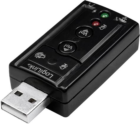 Logilink 7 1 Surround Sound Usb Audio Card Uk Computers And Accessories