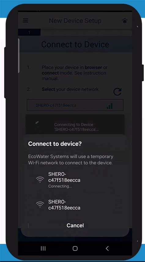 ecowater systems wifi manager how to connect your ro to the app