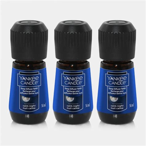Yankee Candle Sleep Diffuser Refill Calm Night 3 Pack