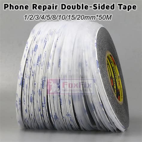 휴대폰 수리 양면 테이프 터치 스크린 Lcd 블랙 스티커 양면 접착 테이프 1 2 3 4 5 8 10 15mm X 50m휴대폰 스티커 Aliexpress