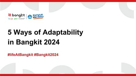5 Ways Of Adaptability In Bangkit 2024