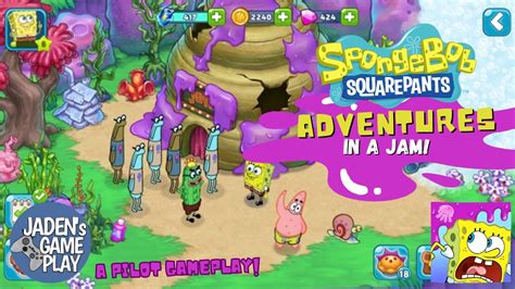 Spongebob Adventures In A Jam Android Gameplay Youtube