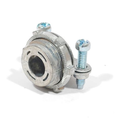 2 Screw Clamp Type Bx Cable Connectors 38 Bx Flex Size 12 Ko Size