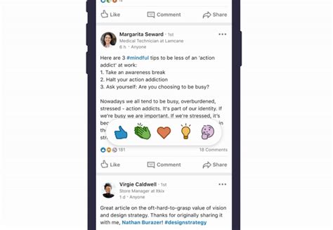 Praise Your Business Pals With The New Linkedin ‘reactions Digital