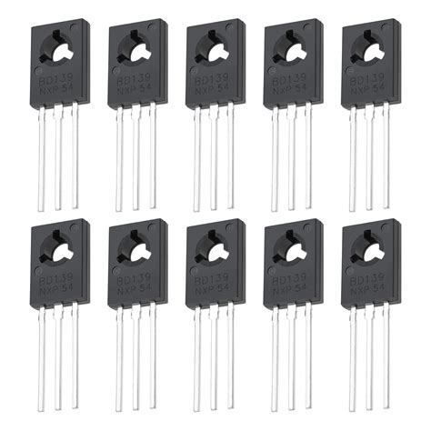 Buy Vgol 20pcs Bd139 Npn Power Transistor Npn 1 5a 80v Audio Power Amplifier Transistor To 126