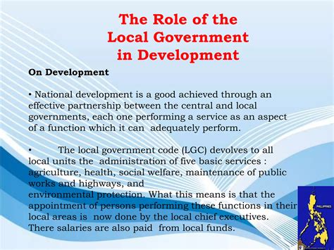 The Role Of Local Government Pdf