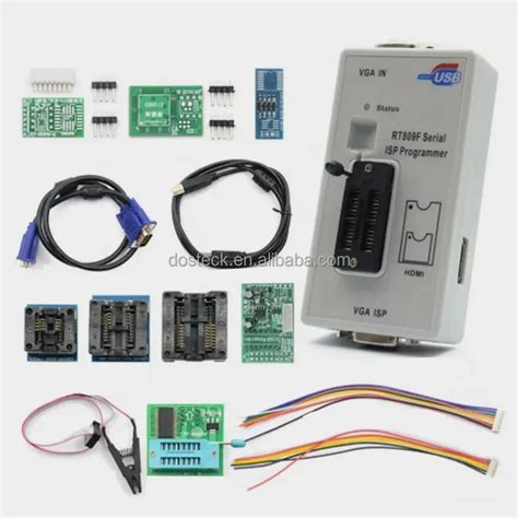 rt809f isp programmer with cable universal programmer rt809