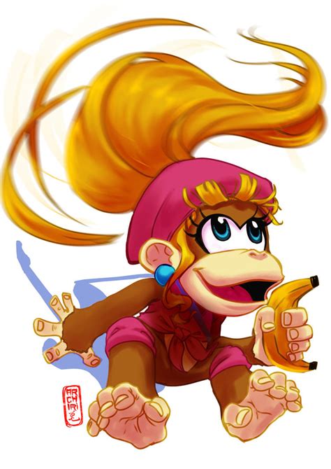 Dixie Kong By Archiri On DeviantArt