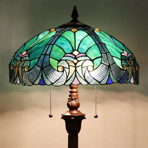 Antique Leaded Glass Lamp Shades