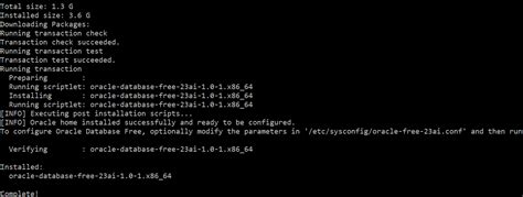 102 仮想マシンへoracle Database 23ai Freeをインストールしてみよう Ociチュートリアル