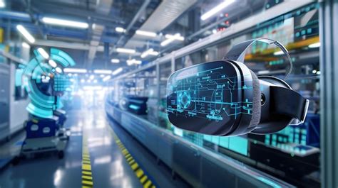 Premium Photo Immersive Virtual Reality Simulation Revolutionizing Electronics Manufacturing A