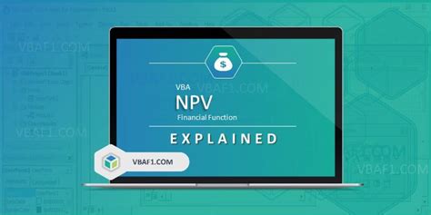 VBA NPV Function In Excel Explained Syntax Examples VBAF