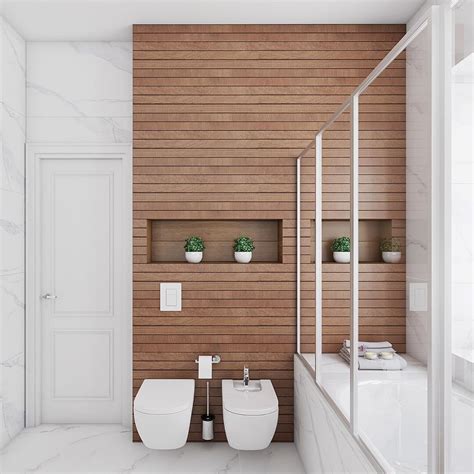 Дизайн Ванной С Плиткой Под Дерево Collection Design Ru