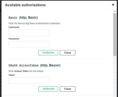 Authenticate From The Swagger Ui Playground Laserfiche Developer Documentation