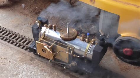 This Tiny Coal Fired Steam Turbine Locomotive Actually Works