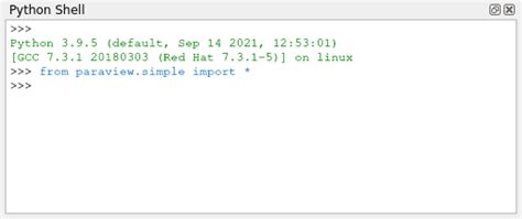 3 Batch Python Scripting — Paraview Documentation 5110 Documentation