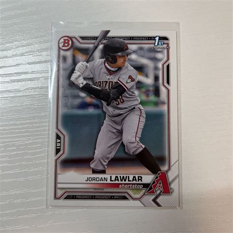 Yahooオークション 2021 Bowman Draft Jordan Lawlar Paperカード