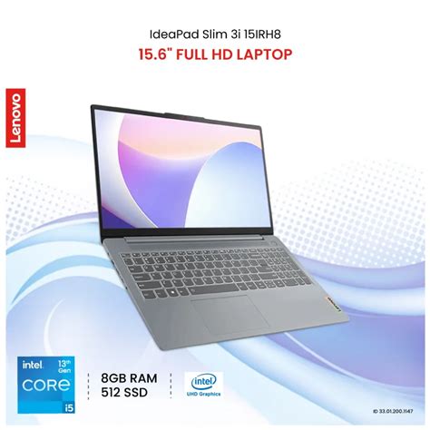 Lenovo Ideapad Slim Irh Fhd Laptop Price In Bd Ryans