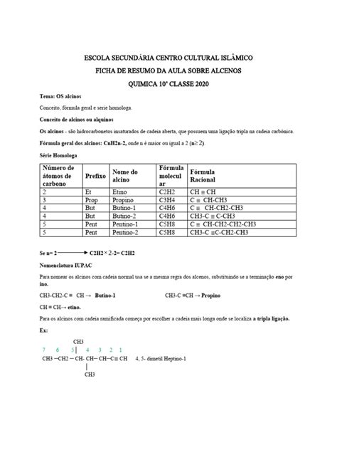 Quimica 10 Classe 2020 Pdf Química Química Orgânica