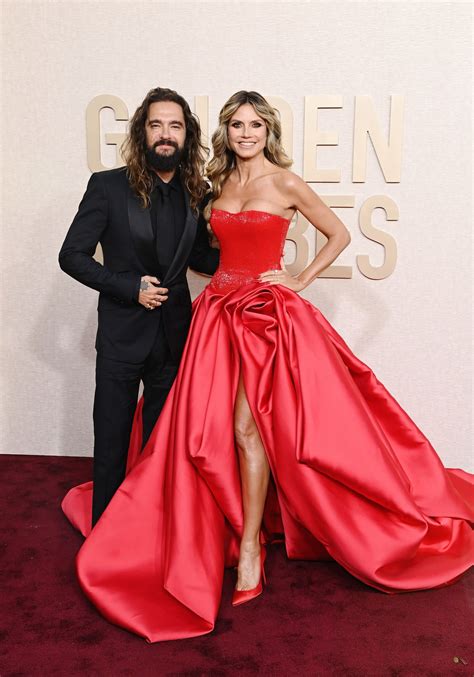 Heidi Klum Golden Globes 2024 Becki Carolan