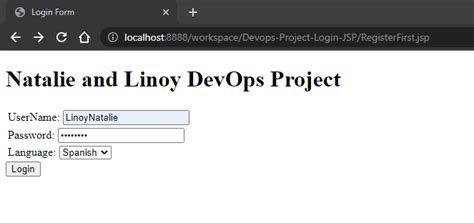 Github Natalieaflalo Devops Project Running Web Page Using Jenkins And Tomcat Containers With
