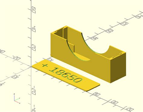 18650 Powered Battery Pack By Cryxli Download Free Stl Model