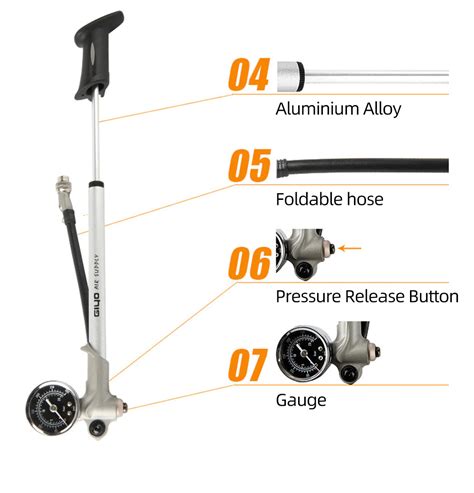 Bơm mini gắn xe đạp GIYO – GS-02D | Bikevn.com