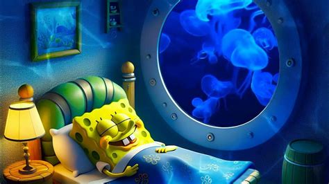 🧽🩳spongebob Squarepants White Noise Soft Music For Sleep And Relaxation Youtube