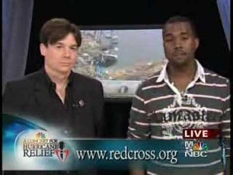 Kanye West George Bush Doesnt Care About Black People Youtube
