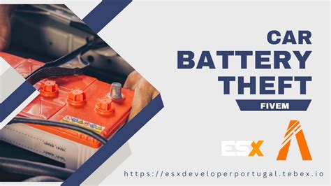Fivem Esx Script Car Battery Theft Youtube