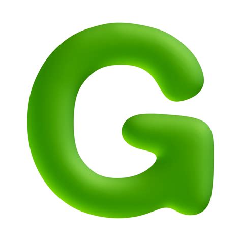 G Letter Green Pngs For Free Download