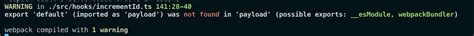 Webpack Export Default Imported As Payload Was Not Found · Issue 3494 · Payloadcms