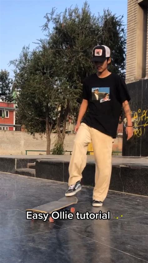 How To Ollie Ollie Skateboard Video Tutorial Artofit